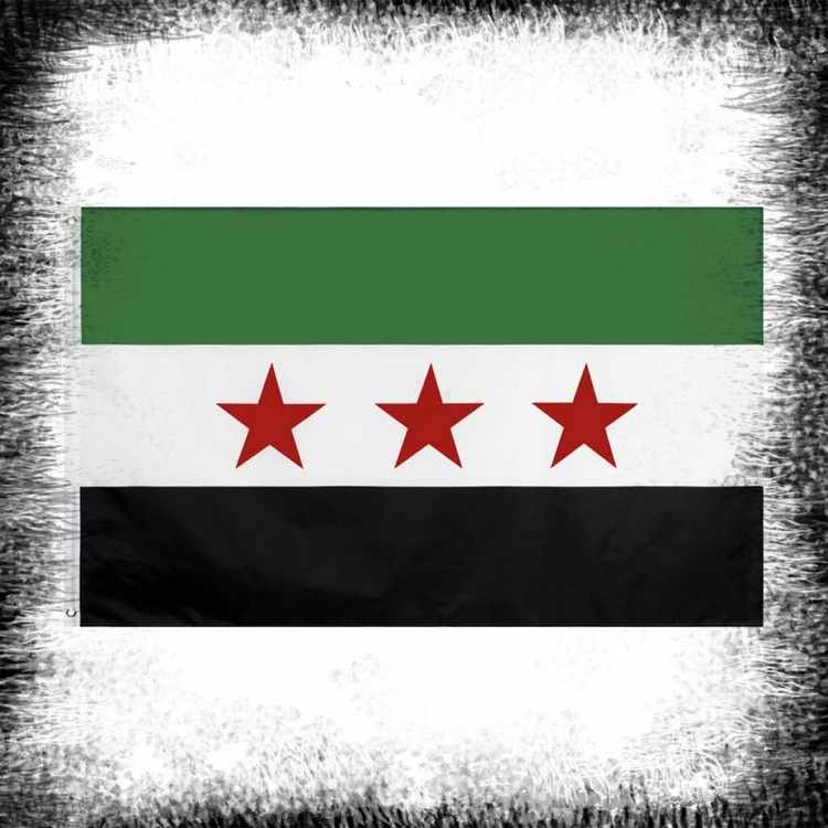 علم المعارضة السورية - علم سوريا الثورة حجم 150*90 سم Buy